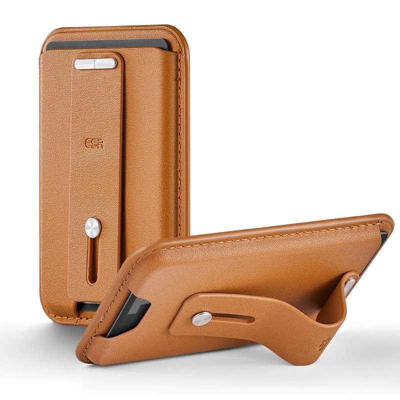 Promo ESR Magnetic Wallet for iPhone With Magsafe - Brown Diskon 23% di ...