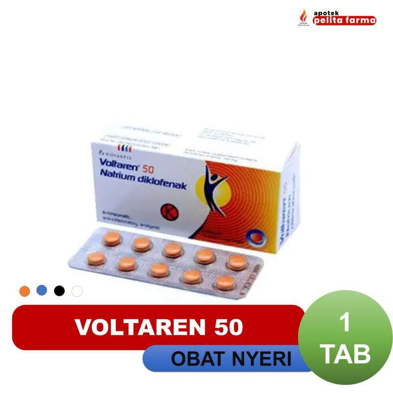 Promo Voltaren 50 1 Tab Diskon 4% Di Seller Apotek Pelita Farma ...