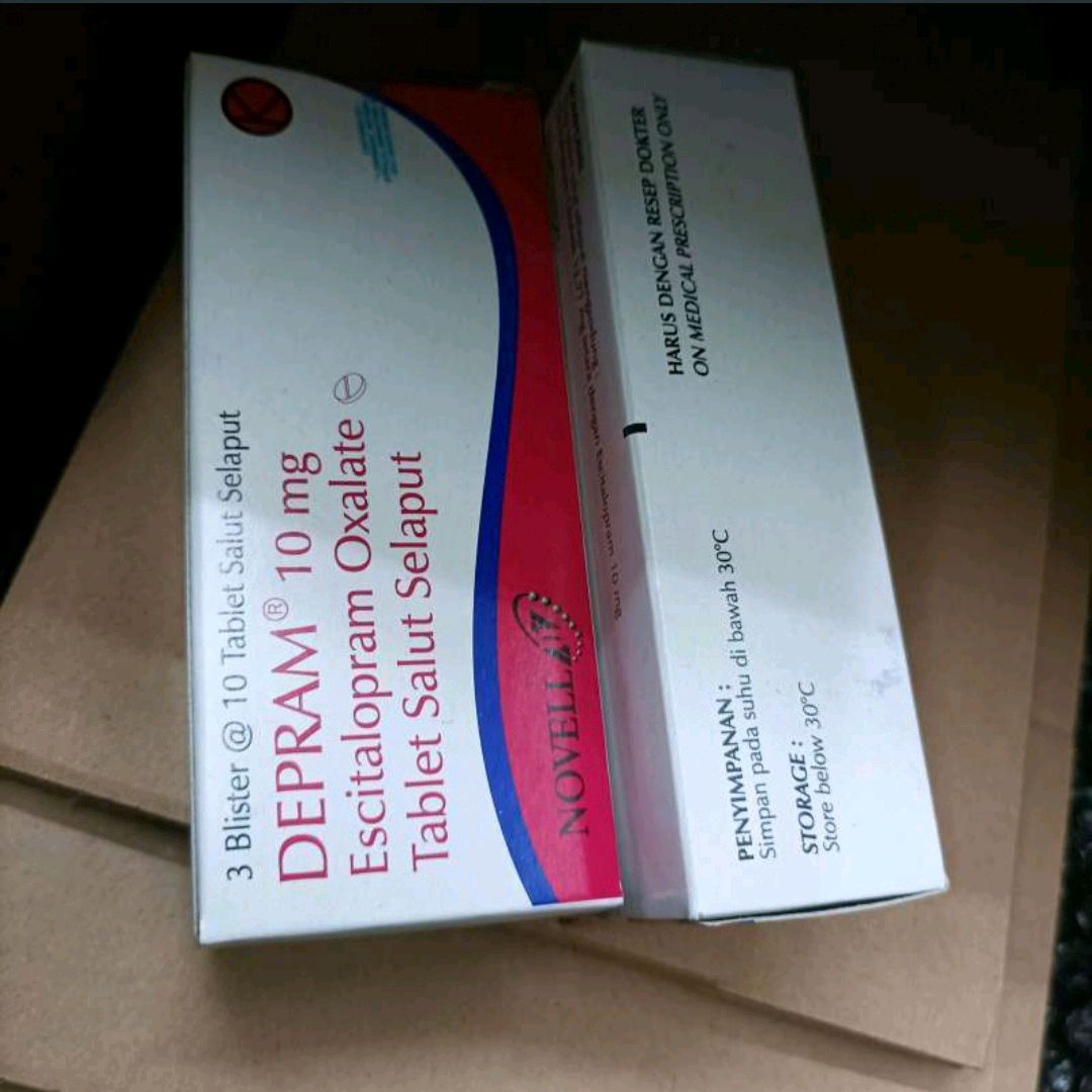 Jual Depram 10mg Per Box Isi 30 Tablet Original(resep Dokternya Foto ...