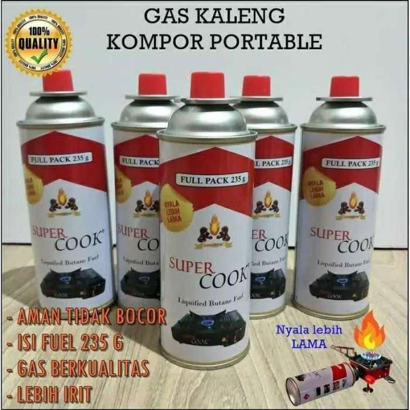 Jual Tabung Gas Portabel Kaleng Kecil / Butane Gas / Gas Portable Di ...