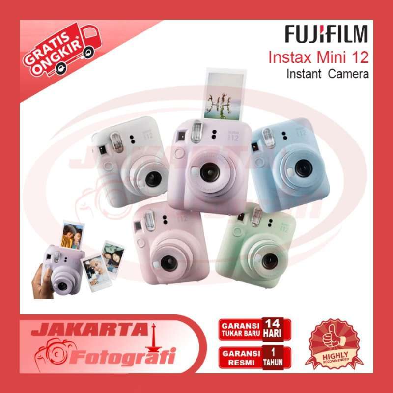 Jual Fujifilm Instax Mini 12 Instant Film Camera Fuji Kamera Instan ...
