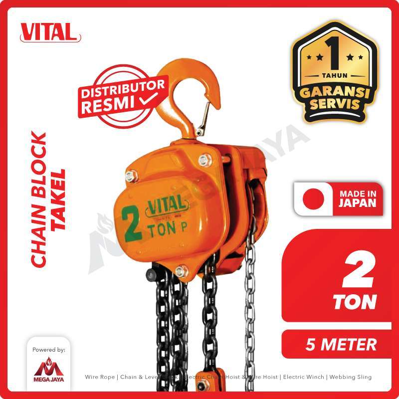 Jual Vital Chain Block / Takel 2 Ton X 5 Meter Di Seller Megajaya.co.id ...