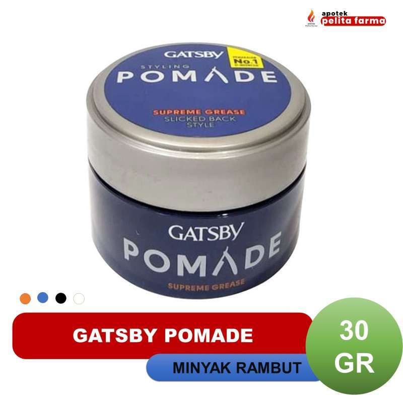 Promo Gatsby Pomade 30 Gr Jar Diskon 4% Di Seller Apotek Pelita Farma ...