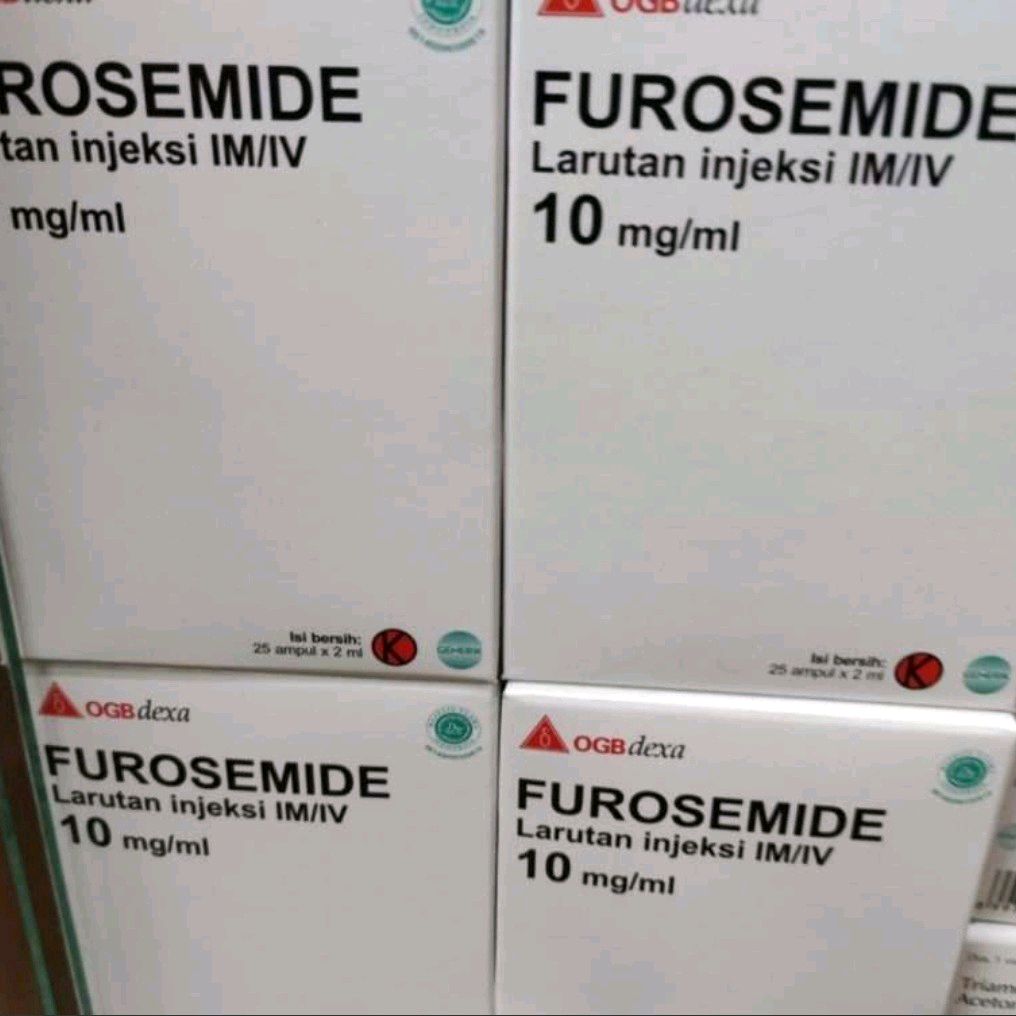Jual Furosemide Furosemid 10mg Injeksi Per Box Original Di Seller ...