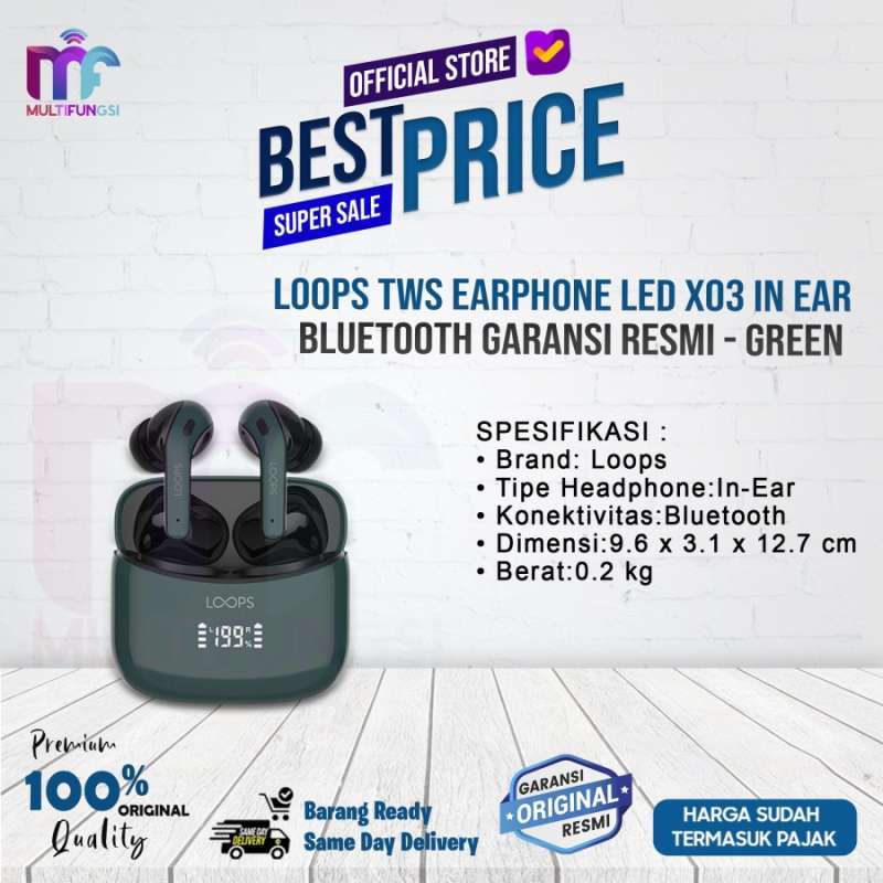 Jual Tws Loops X03 Spesifikasi Original, Murah & Diskon Harga Maret ...
