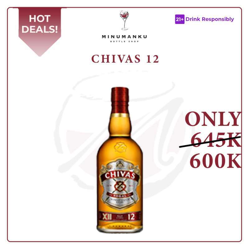 Promo Chivas 12 Yo Blended Scotch Whisky Diskon 7% Di Seller Minumanku ...