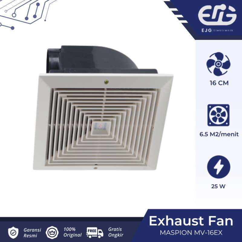 Jual Maspion Exhaust Fan Mv-16ex Exhaust Plafon Mv16ex / Mv16 Ex / Mv ...
