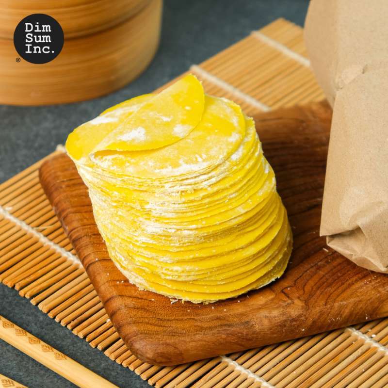 Promo Kulit Siomay Premium Kuning Bulat 8cm Dimsum Gyoza Dumpling ...