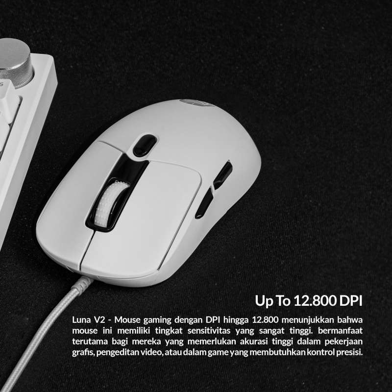 Promo Mouse Gaming Digital Alliance Wired RGB Lightweight Macro 6 ...
