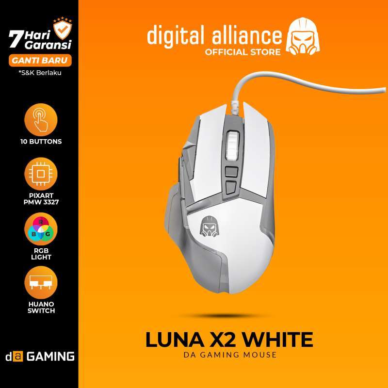 Jual Digital Alliance Luna X2 Mouse Gaming - Di Seller Digital Alliance ...