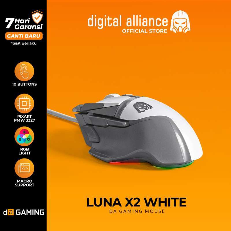Jual Digital Alliance Luna X2 Mouse Gaming - Di Seller Digital Alliance ...