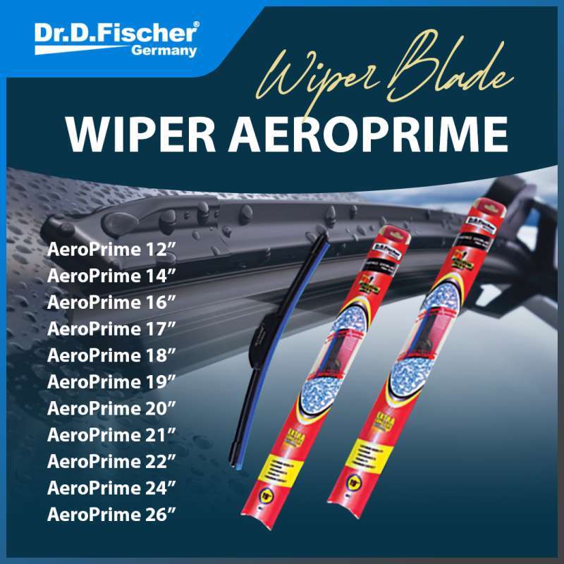 Jual Dr D Fischer Wiper Frameless Premium Satuan Ukuran - Wiper Pisang ...