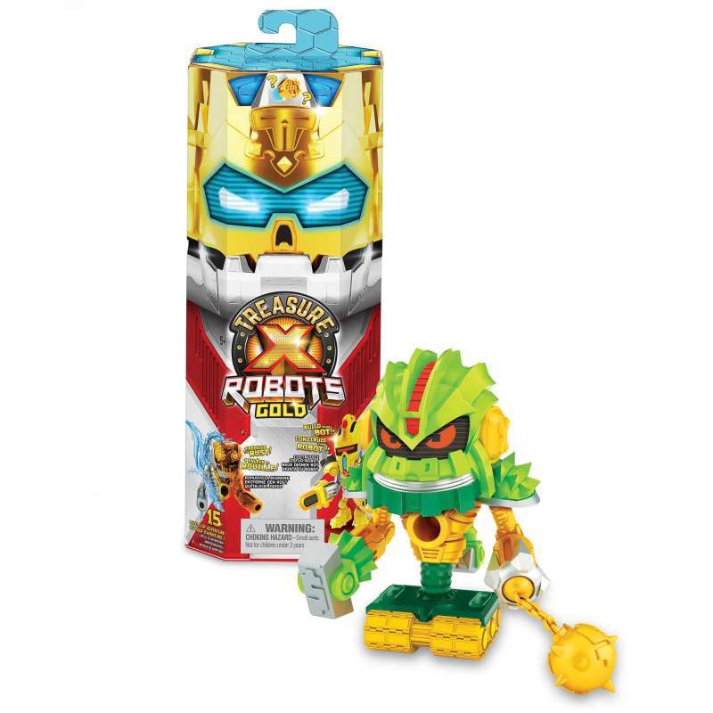 Promo Treasure X Robots Gold 15 Levels Collection Original / Figure ...