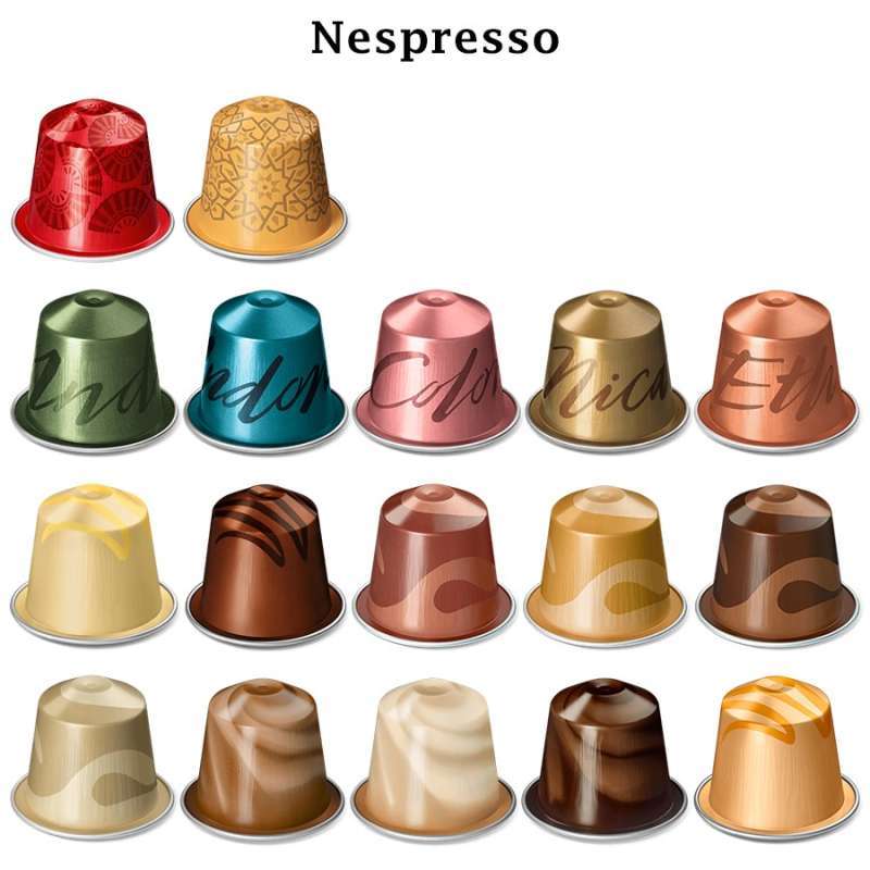 Jual Nespresso Assorted Coffee Capsule / Kapsul Kopi - 10 Capsules ...
