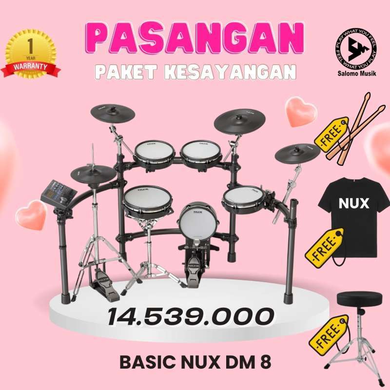 Jual Drum Elektrik Nux Dm8 Original Di Seller Salomo Musik - Salomo ...