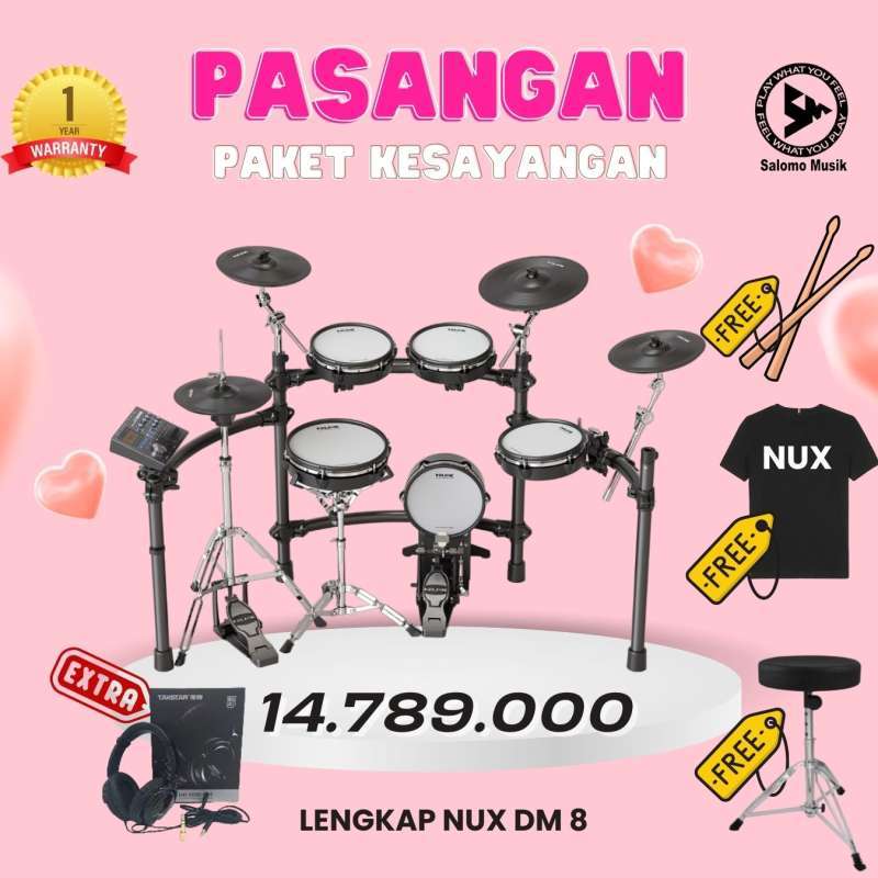 Jual Drum Elektrik Nux Dm8 Original Di Seller Salomo Musik - Salomo ...