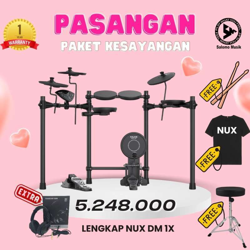Jual Drum Elektrik Nux Dm1x Original Di Seller Salomo Musik - Salomo Musik - Kota Jakarta Utara ...