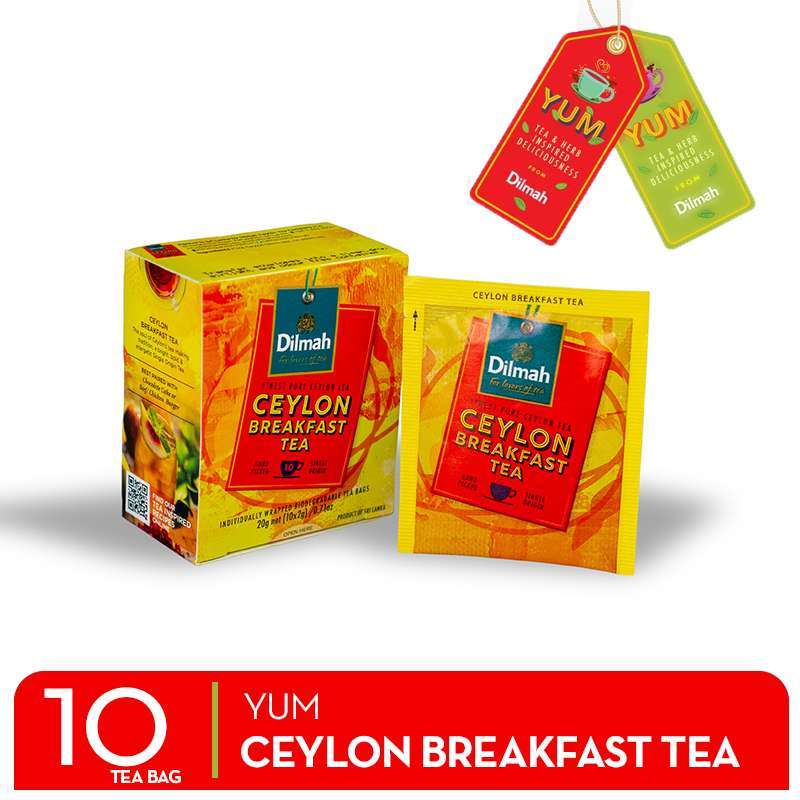 Jual Dilmah Yum Ceylon Breakfast Tea - Teh Celup Di Seller Dri Official ...