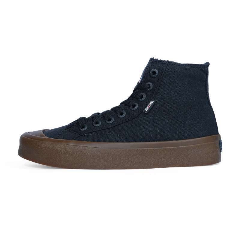 Promo SABA Basic High Black Gum - Sepatu Sneakers Casual Pria Wanita ...