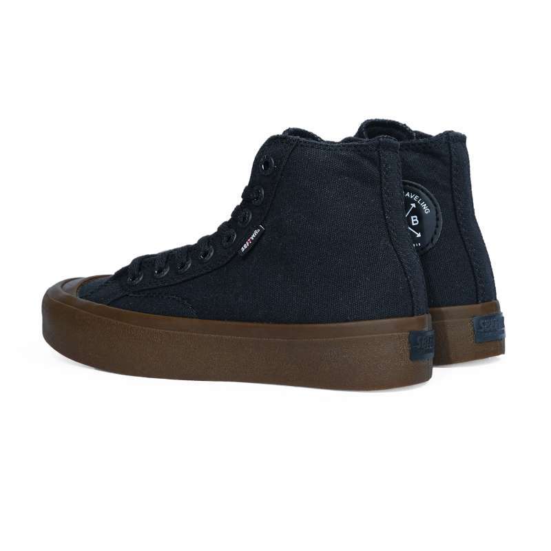 Promo SABA Basic High Black Gum - Sepatu Sneakers Casual Pria Wanita ...