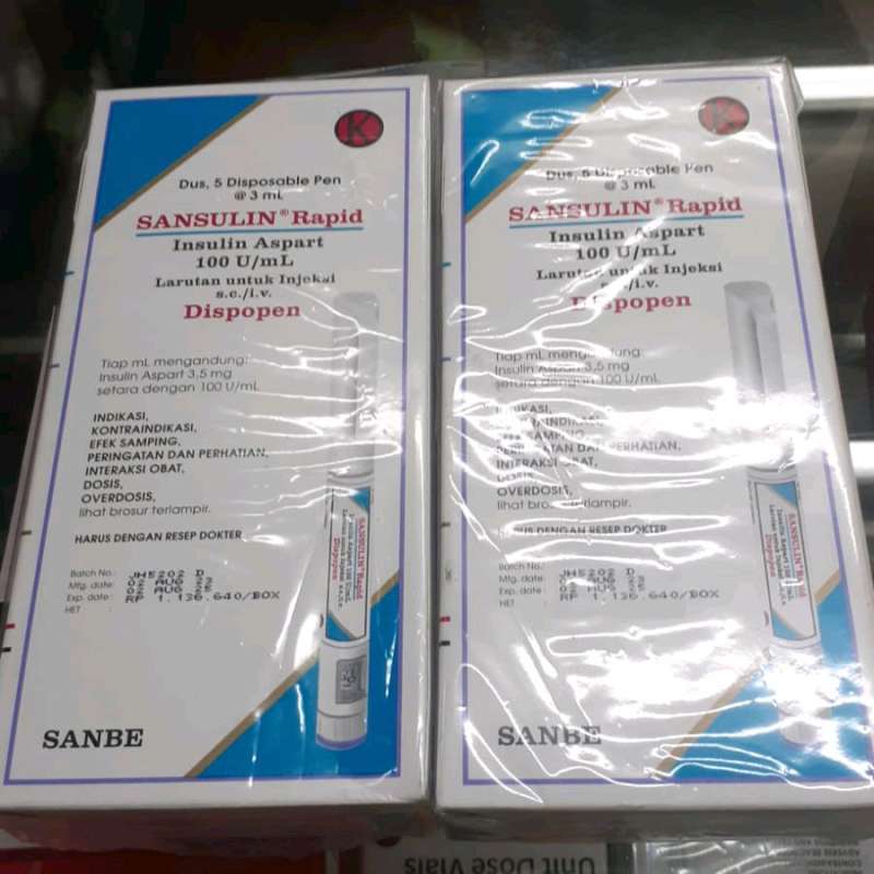 Insulin Sansulin Rapid Lengkap Harga Terbaru Juli 2024 | Blibli