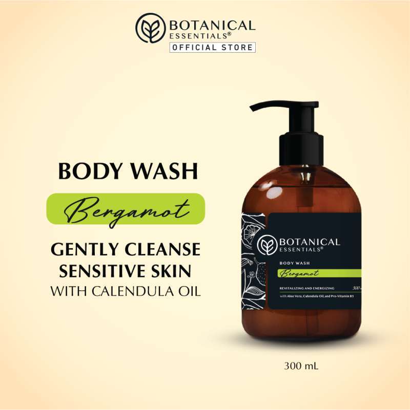 Promo Botanical Essentials - Body Wash 300ml - Bergamot Diskon 25% Di ...