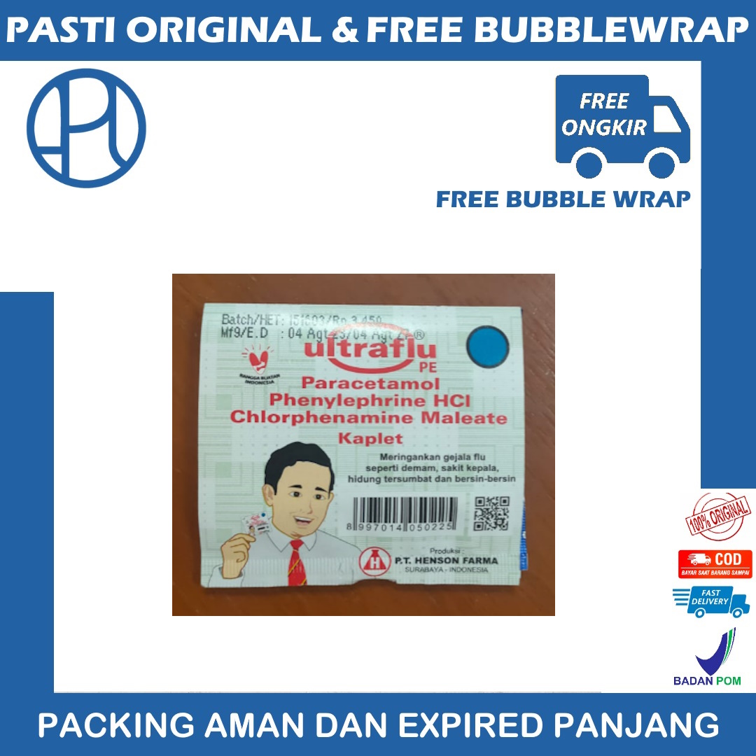 Jual Ultraflu Pe Strip 4 Kaplet Di Seller Apotek Apollo Official Store ...