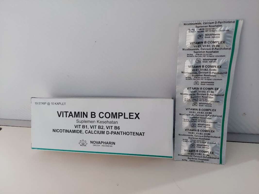 Jual Vitamin B Complex Nova / Afifarma Afi Farma Per Strip Isi 10 ...