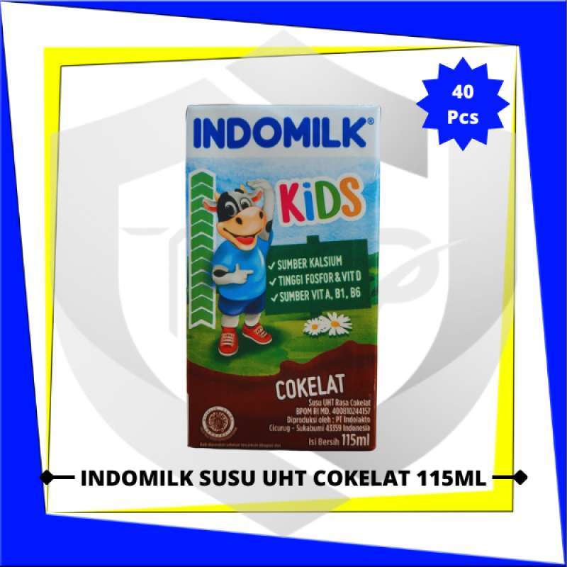 Jual Susu Uht Indomilk Varian Rasa 115ml X 40 Pcs (1 Karton) - Cokelat ...