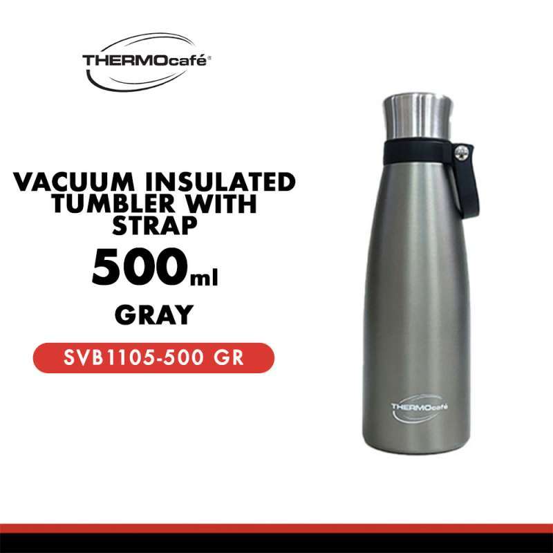 Promo Vacuum Insulated Tumbler With Strap 500ml - Gray Diskon 35% Di Seller Thermos Official ...
