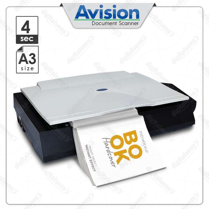 Jual Scanner Avision Fb6380e - Flatbed-a3- 4 Detik/lembar Di Seller ...