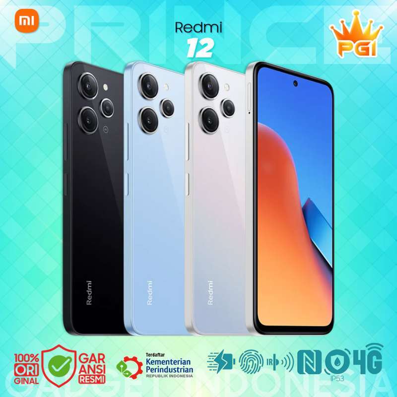 Jual Xiaomi Redmi 12 8/128 Ram 8gb Rom 128gb Garansi Resmi Indonesia Di ...