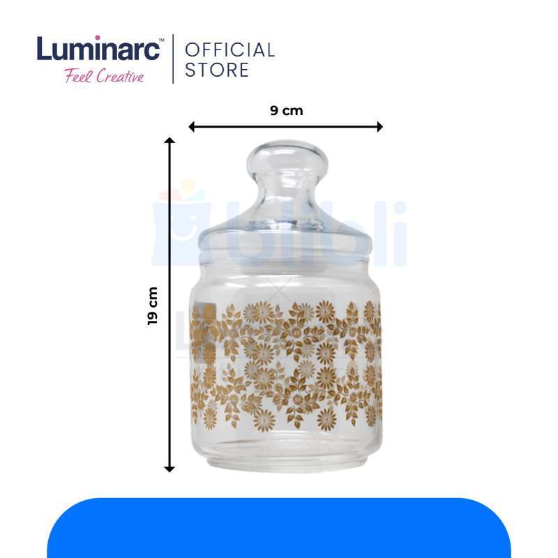 Promo Luminarc Toples Club Jar Festivite 0.75 Liter / 2 Pcs Diskon 12% ...