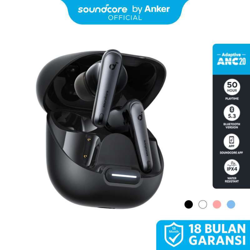 Promo Soundcore By Anker Liberty 4 Nc Earbuds Bluetooth 5.3 Anc Hi-res ...