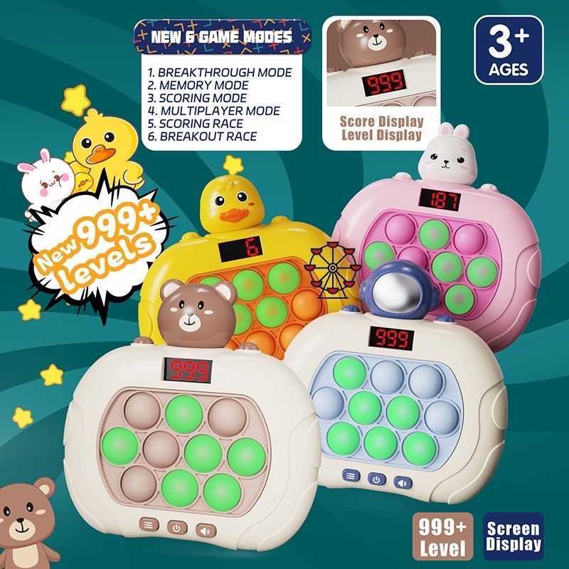 Jual Mainan Pop It Elektrik Generasi 2 Push Bubble Game Challenge ...