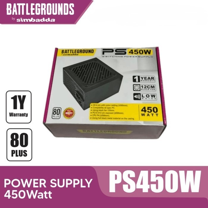 Jual Power Supply Simbadda 450 Watt 450watt Box - Psu 450w Di Seller ...