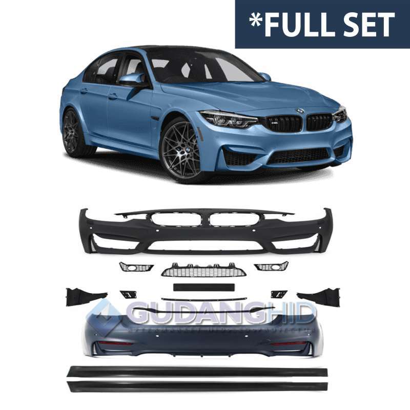 Jual Bodykit BMW F30 M3 Style MPerf MTech MSport Complete Conversion ...