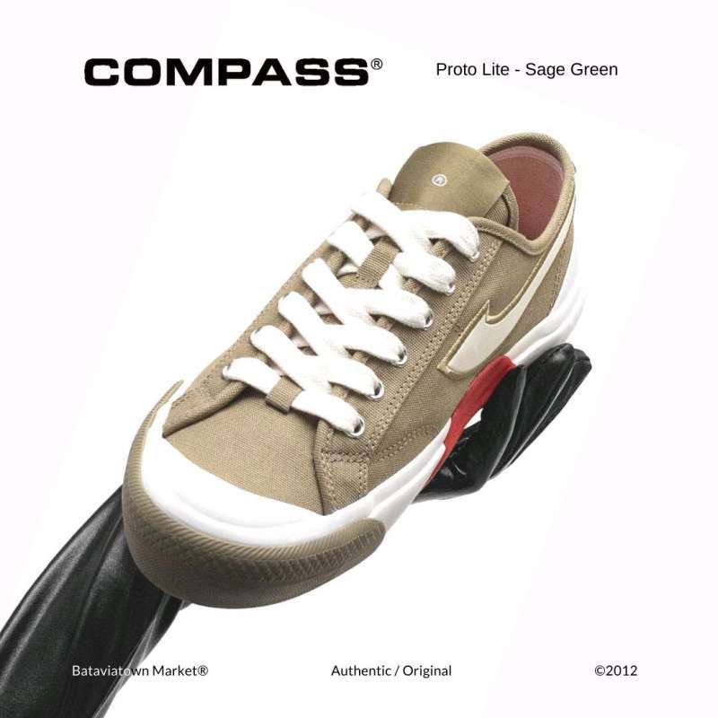 Promo Sepatu Compass Proto Lite - Sage Green - 40 Diskon 11% Di Seller ...