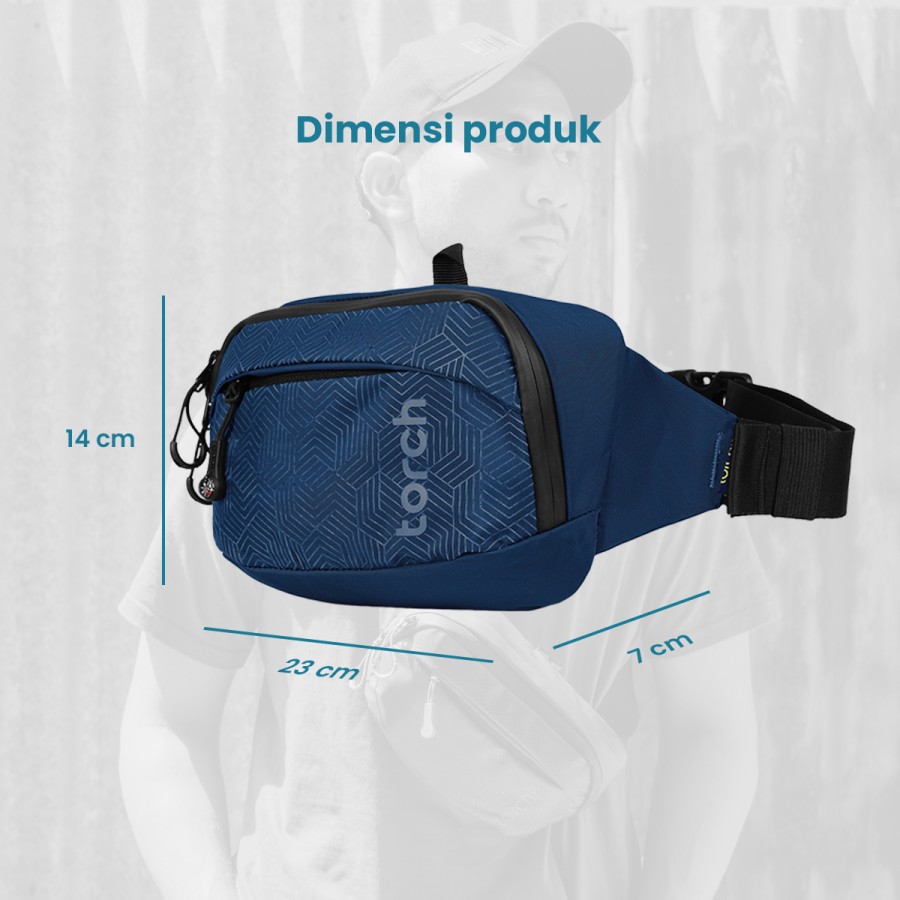 Jual Torch Tas Pinggang Selempang Anti Air Ringan - Waist Slingbag ...