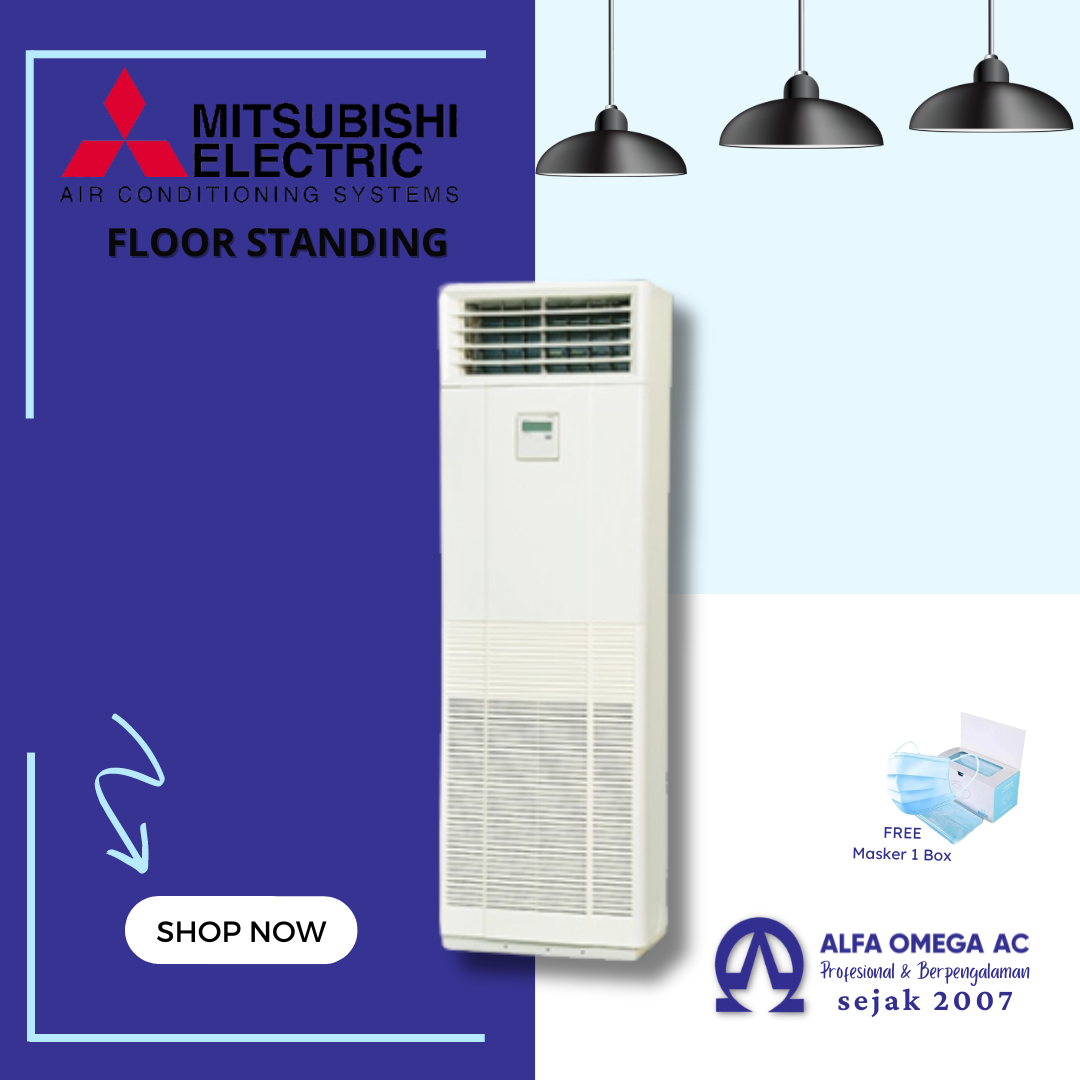 Jual AC MITSUBISHI FLOOR STANDING 5PK FDF125CSV-S #ACMITSUBISHI #TERMURAH di Seller PD.Alfa ...