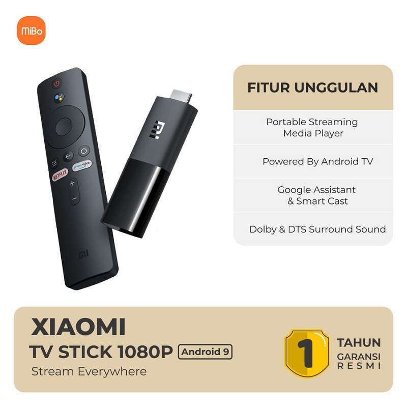 Promo Mi TV Stick 4K Android Smart TV UHD 4K - +Battery 2pcs 1080P ...