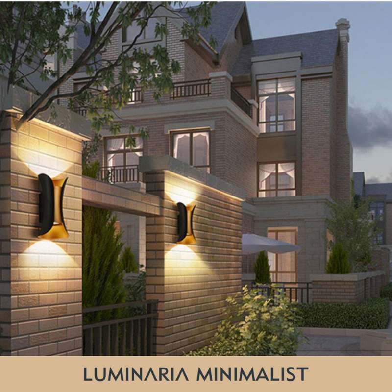 Jual Double Direction Ambience Outdoor Wall Lamp Lampu Dinding Area ...