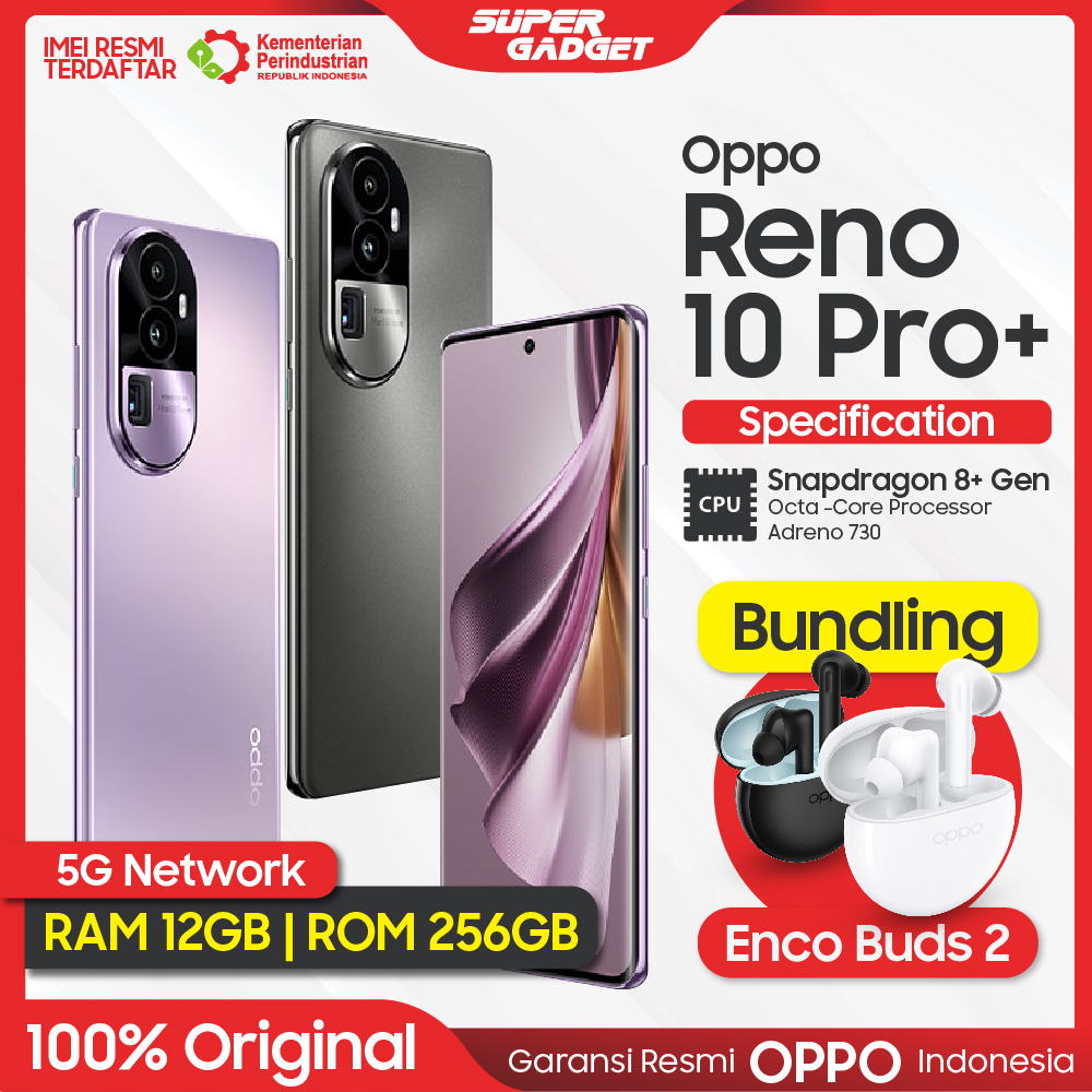 Jual OPPO Reno10 Pro+ 5G 12/256 RAM 12 ROM 256 GB Reno 10 Pro Plus ...