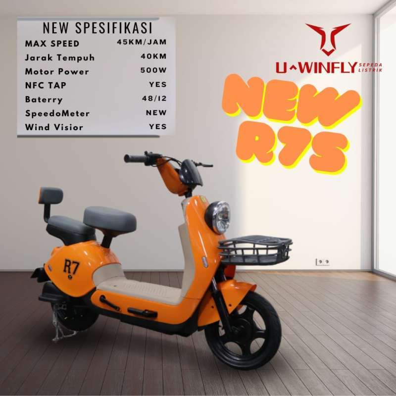 Promo Sepeda Listrik Uwinfly Redfish R7s - Pink Diskon 20% Di Seller U ...