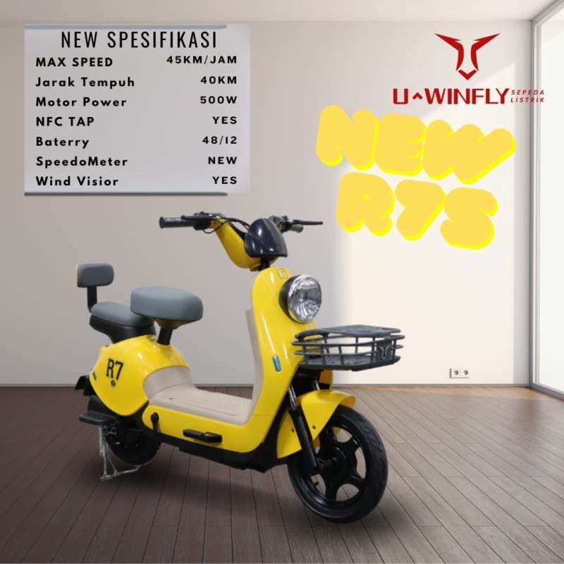 Promo Sepeda Listrik Uwinfly Redfish R7s - Pink Diskon 20% Di Seller U ...