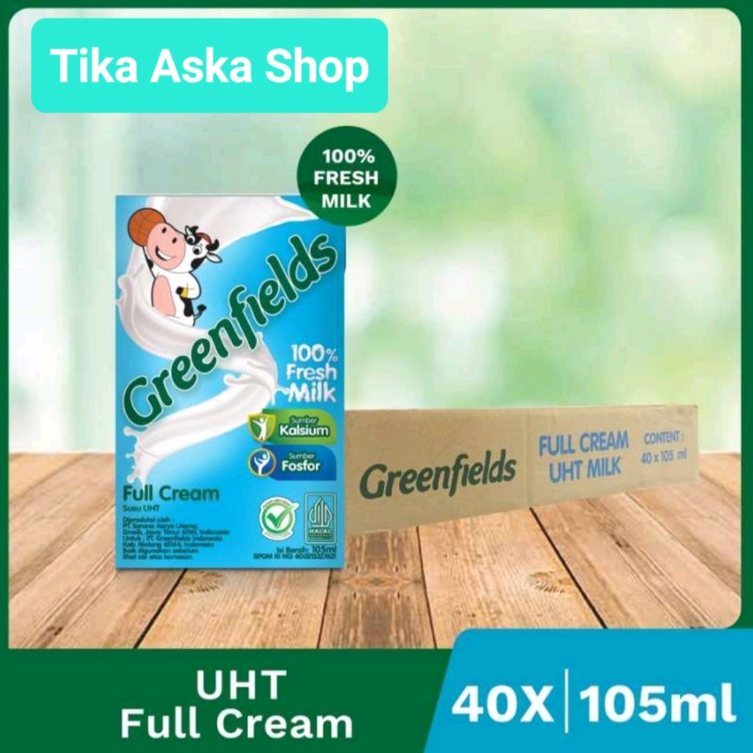 Jual Greenfields Uht Milk Full Cream 125 Ml Termurah - Harga Grosir ...