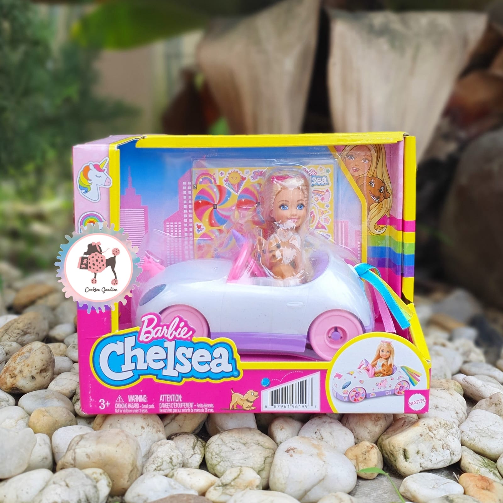 Jual Barbie Club Chelsea Doll Rainbow Unicorn Themed Car di Seller ...
