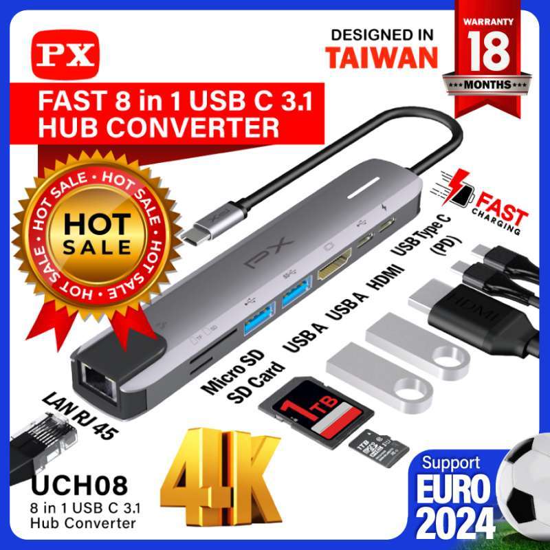 Jual Px Hub 8 In 1 Original Murah - Harga Diskon Juli 2024 | Blibli