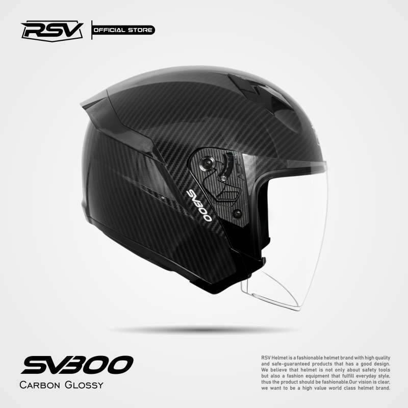 Jual Helm Rsv Sv300 Carbon Glossy Double Visor Di Seller Rsv Helmet ...