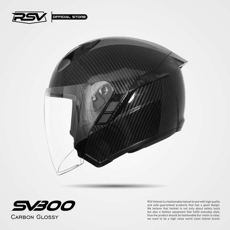 Jual Helm Rsv Sv300 Carbon Glossy Double Visor Di Seller Rsv Helmet ...